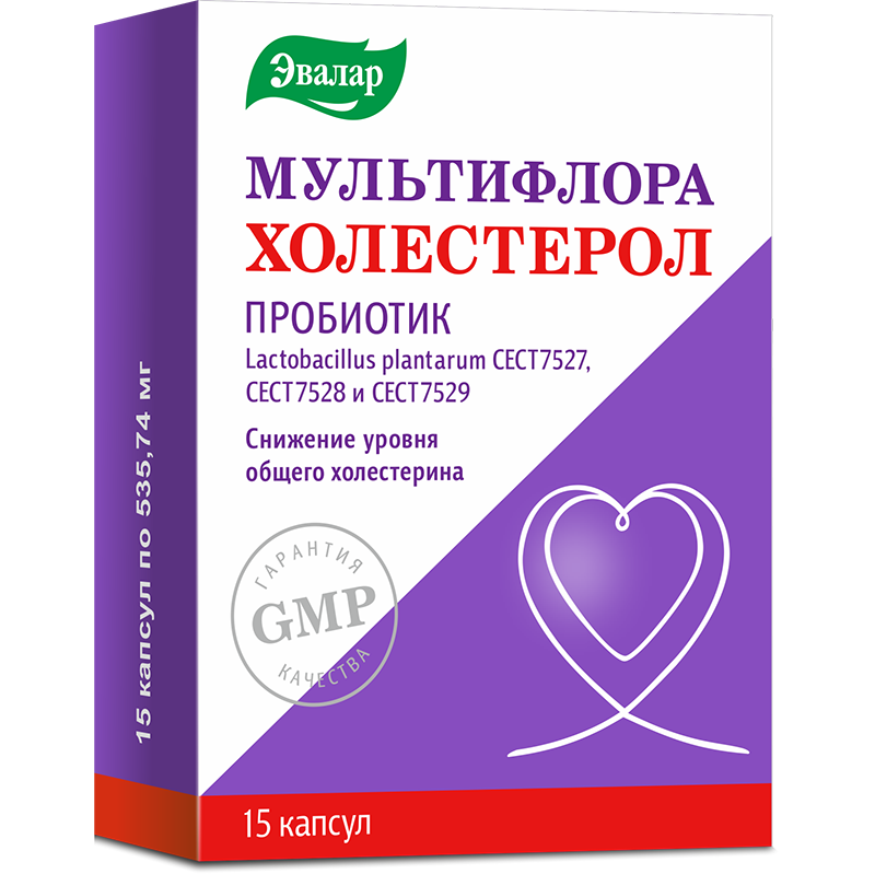 Мультифлора Эвалар Холестерол